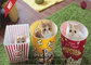 Colorful Design Custom Disposable Paper Buckets For Popcorn And Fried Chicken Drumstick supplier