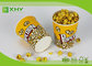 Colorful Design Custom Disposable Paper Buckets For Popcorn And Fried Chicken Drumstick supplier