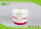 500ml 16oz Disposable FDA Certificated Frozen Yogurt Cups with Dome Lids supplier