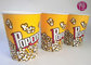 32oz Single Wall Double PE Disposable Popcorn Buckets / Flexo Print supplier